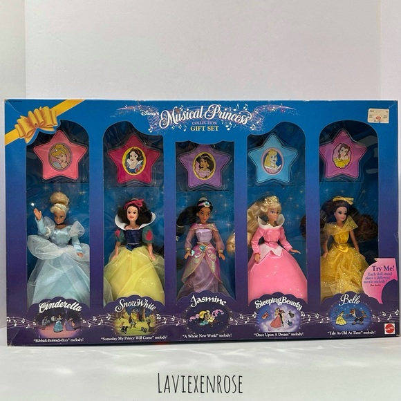 Disney | Toys | 995 Disney Musical Princess Collection 5 Doll Gift Set ...